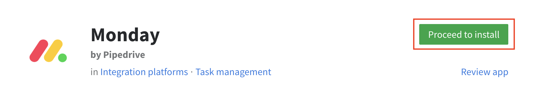 Integración de Pipedrive: Monday - Knowledge Base | Pipedrive